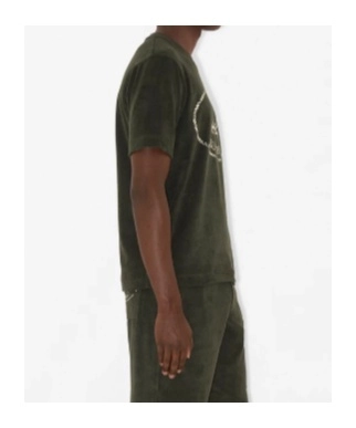 Burberry Knight Stamp Towelling T-shirt