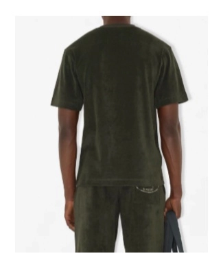 Burberry Knight Stamp Towelling T-shirt