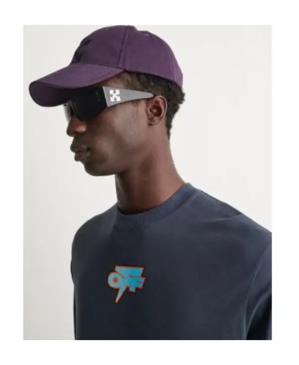 Off-White Logo Print Long Sleeve Sweatshirt