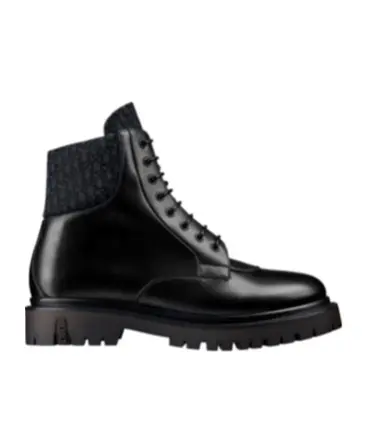 Dior Explorer Iii Lace Up Ankle Boots
