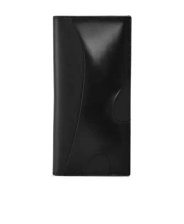 FERRAGAMO Hollowed-out Jacket Wallet - Black