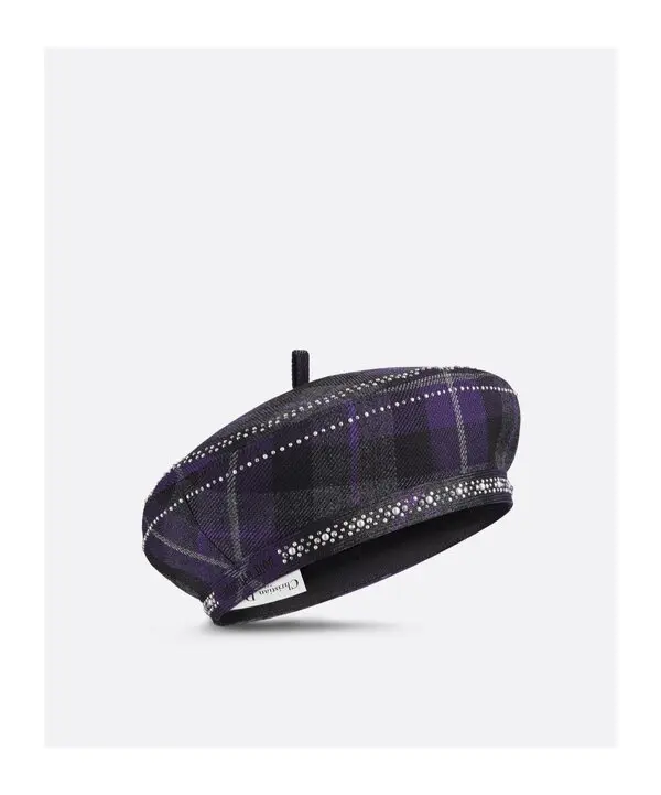 Dior Arty Check'n Beret