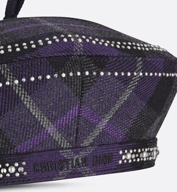 Dior Arty Check'n Beret