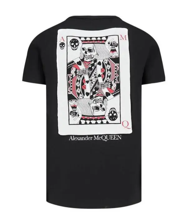Alexander McQueen Skull Playing Card T-shirt