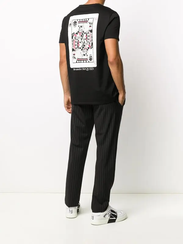 Alexander McQueen Skull Playing Card T-shirt