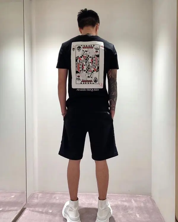 Alexander McQueen Skull Playing Card T-shirt