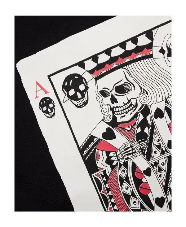 Alexander McQueen Skull Playing Card T-shirt