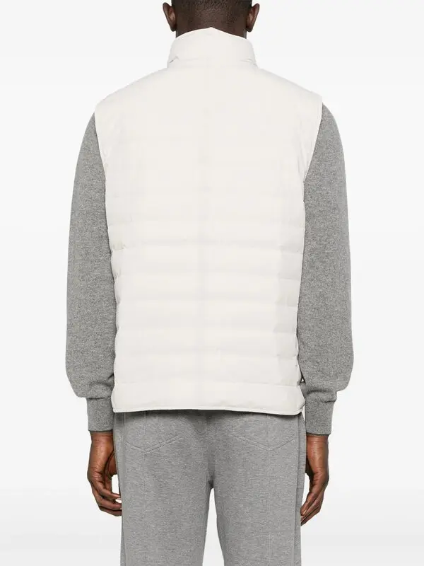 Brunello Cucinelli Quilted Zipped Gilet