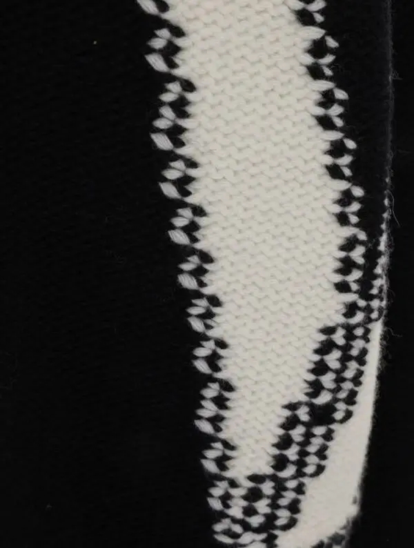Off-White Logo Intarsia Crewneck Jumper