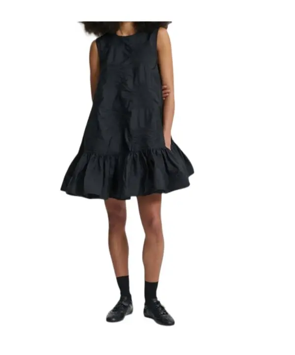 Cecilie Bahnsen Sleeveless Dress With Ruffled Hem