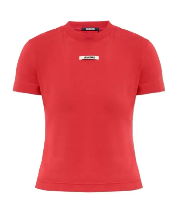 Jacquemus The Gros Grain T-shirt - Red
