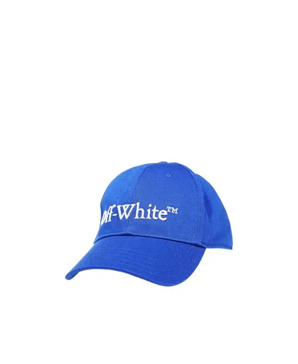 Off-White Logo Embroidered Baseball Cap - Blue