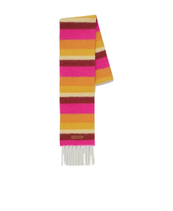Marni Striped Knit Scarf - Multicolor