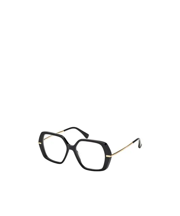Max Mara Geometric Optical Glasses - Black