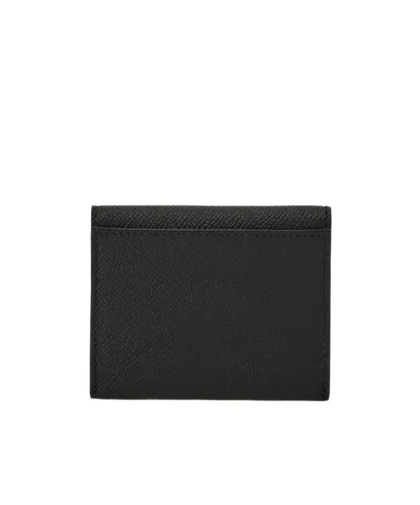 FERRAGAMO Gancini Credit Card Holder - Black