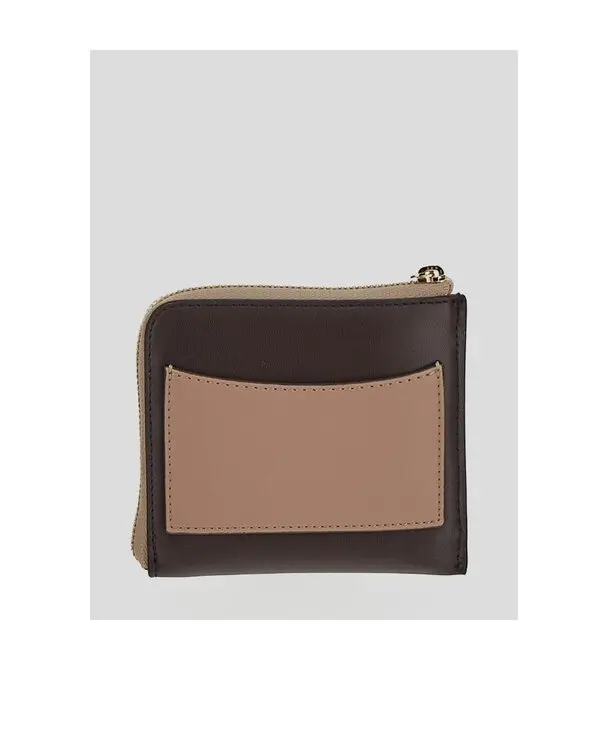Stella McCartney Logo Perforated Card Holder - Black