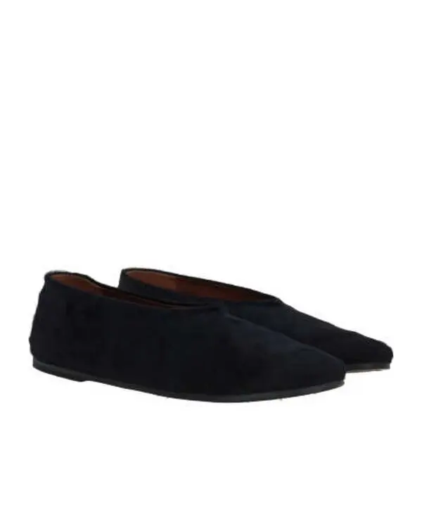 Marsèll Round-toe Ballerina Flats - Black