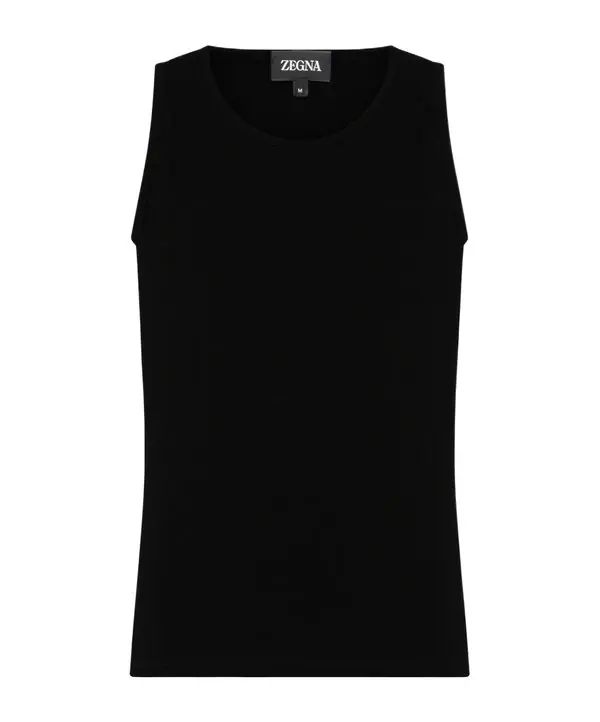 Zegna Sleeveless Crewneck Top