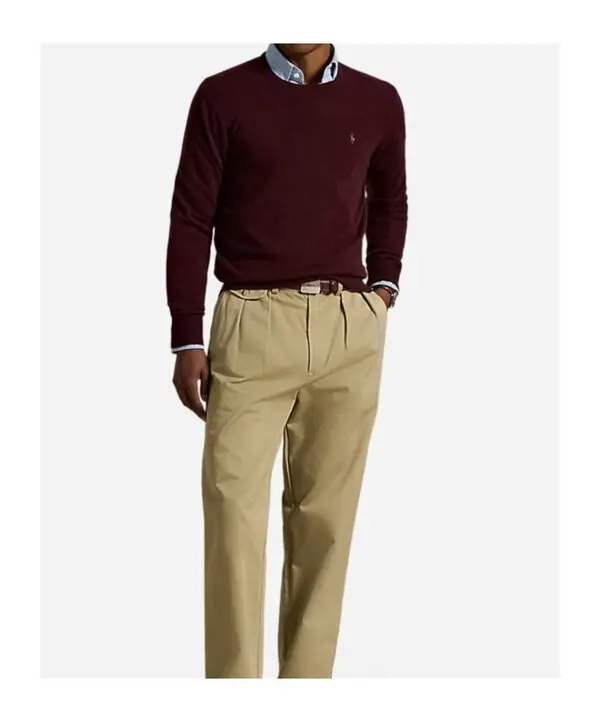 Polo Ralph Lauren Embroidered Crewneck Jumper - Brown