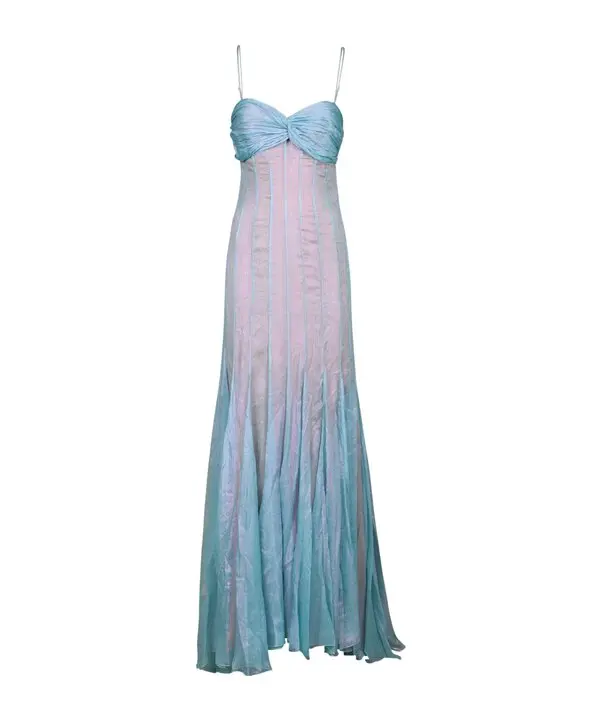 MARIA LUCIA HOHAN Giustina Draped Maxi Dress