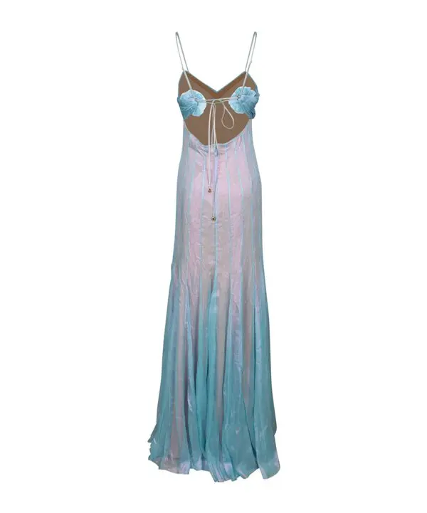 MARIA LUCIA HOHAN Giustina Draped Maxi Dress
