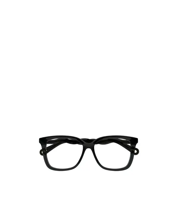 Chloé Square Frame Eyeglasses - Black