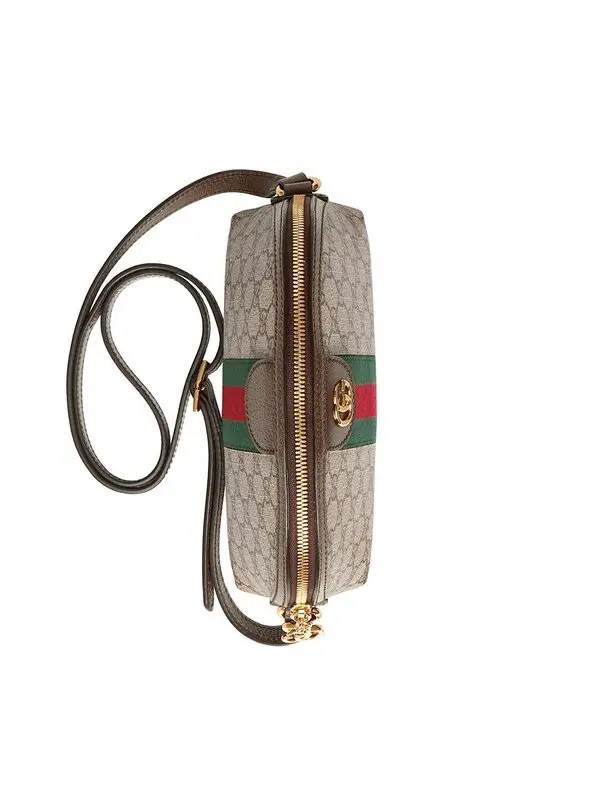 Gucci Ophidia Small Shoulder Bag - Beige/ebony