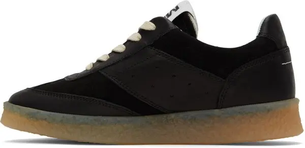 MAISON MARGIELA Replica Lace-up Low-top Sneakers - Black