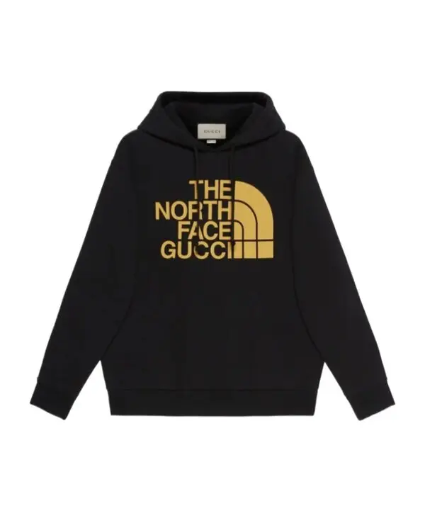 Gucci X The North Face Logo Hoodie - Black