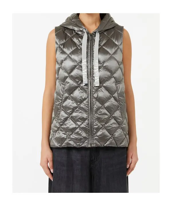 Max Mara Quilted Hooded Gilet
