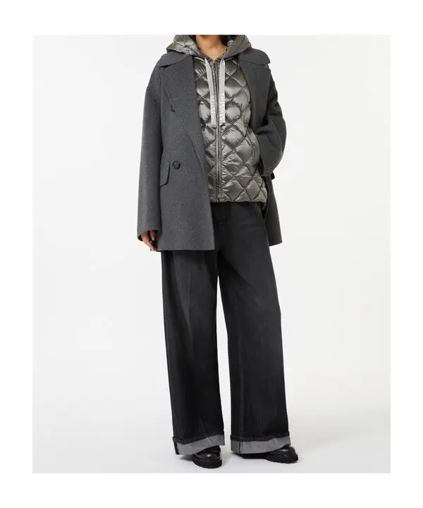 Max Mara Quilted Hooded Gilet
