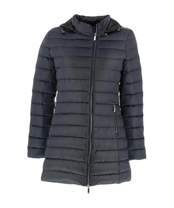 Emporio Armani Quilted Down Jacket With Hood