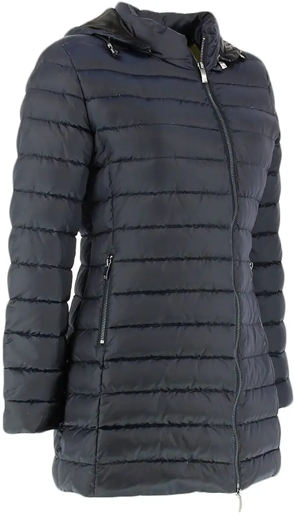 Emporio Armani Quilted Down Jacket With Hood