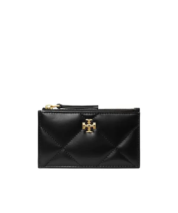 Tory Burch Zipper Card Holder - Black