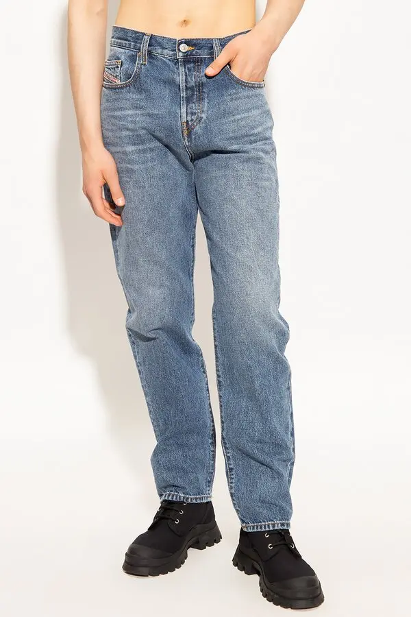 DIESEL® D-viker Straight Leg Jeans