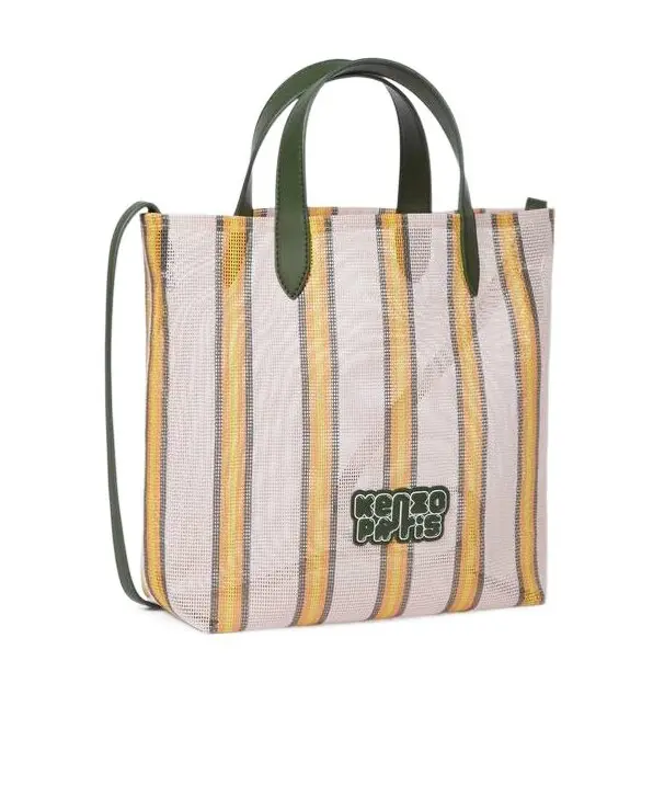 Kenzo Coast Lines Mesh Tote Bag - Pink