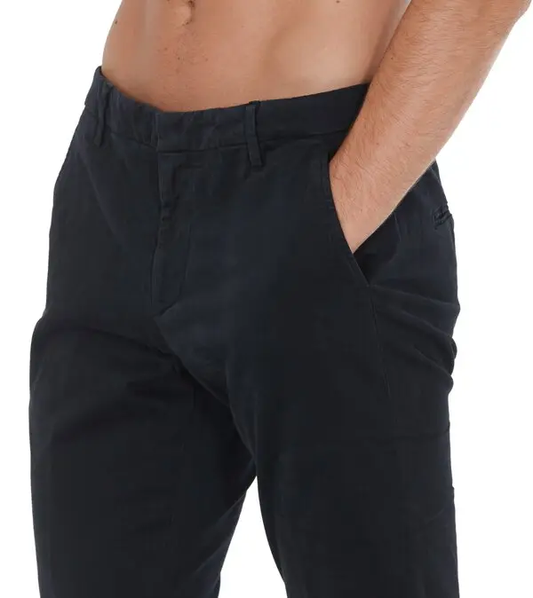 DONDUP Gaubert Slim Fit Chinos - Black