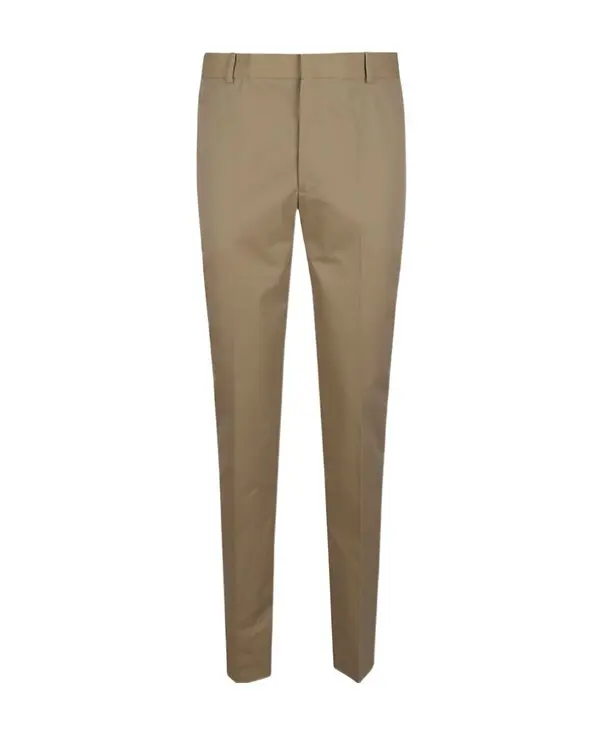 Alexander McQueen Cotton Cigarette Trousers