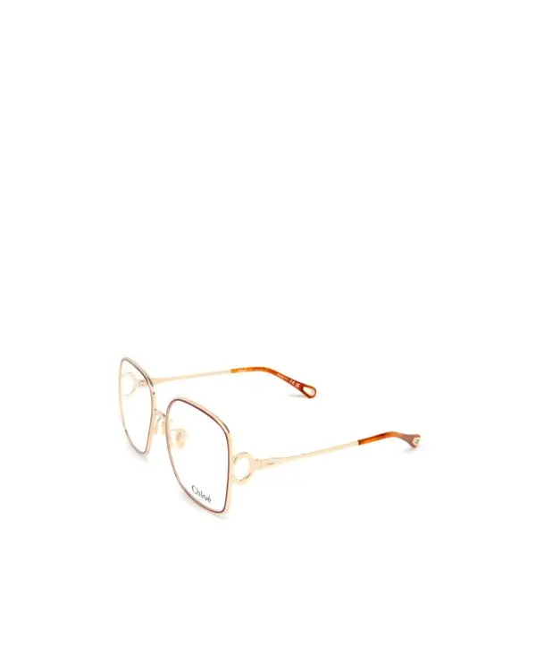 Chloé Geometric Frame Eyeglasses