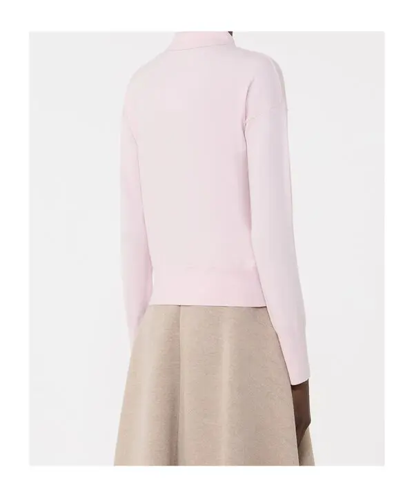 Max Mara Buttoned Cardigan With Collared Neckline