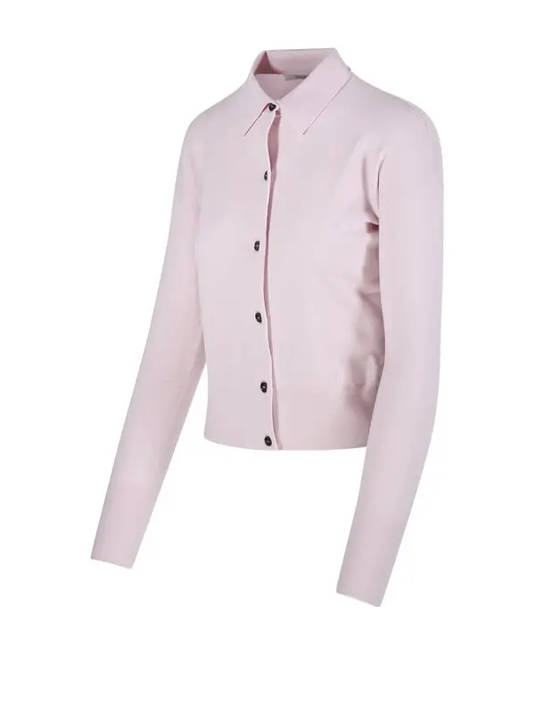 Max Mara Medeola Knitted Cardigan - Pink