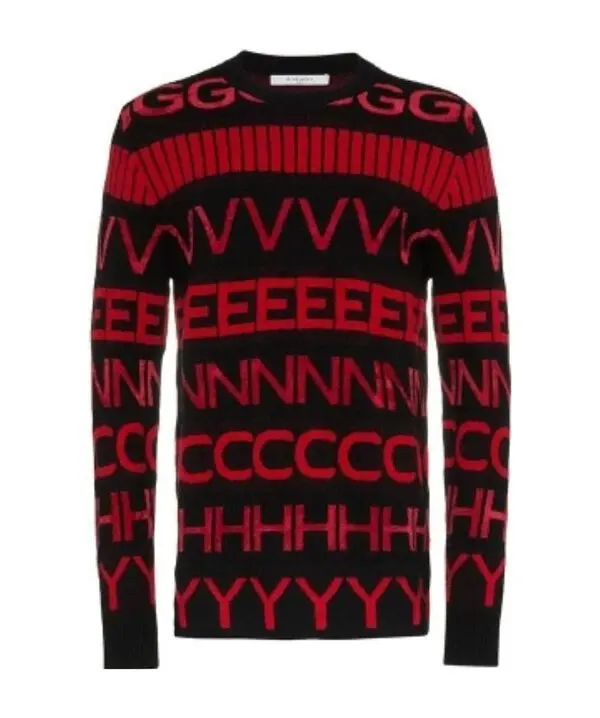 Givenchy Alphabetical Jacquard Sweater