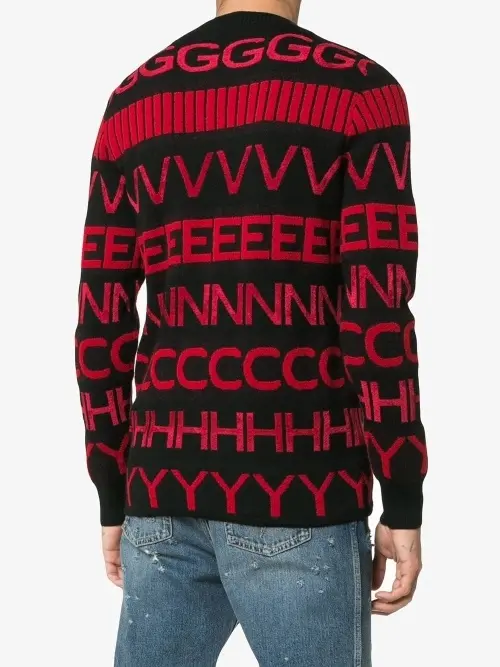 Givenchy Alphabetical Jacquard Sweater