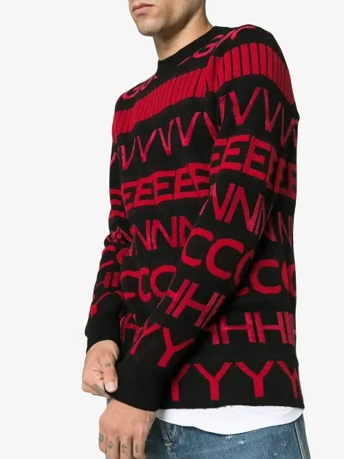 Givenchy Alphabetical Jacquard Sweater
