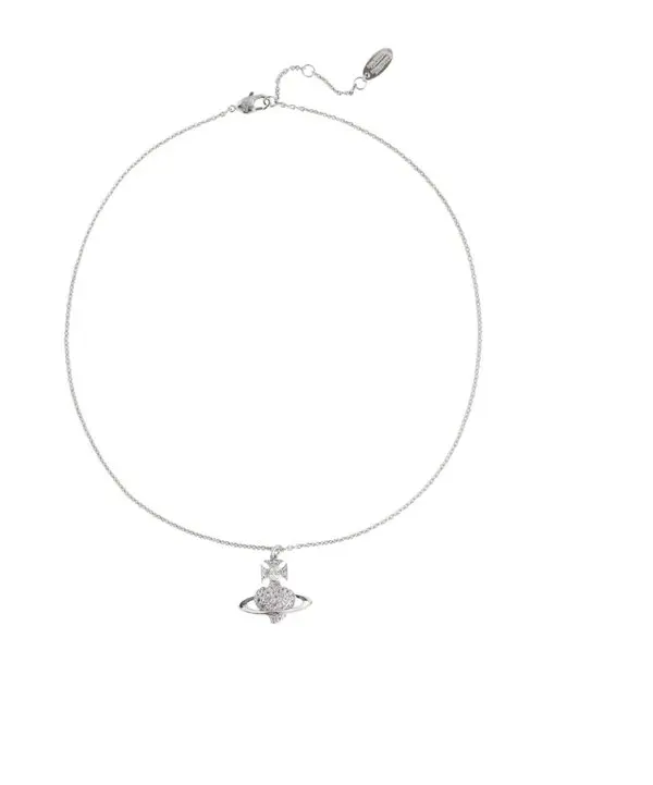 VIVIENNE WESTWOOD Agnatha Orb Pendant Necklace - White