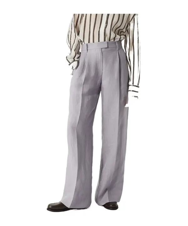 Brunello Cucinelli High-waist Pleated Trousers