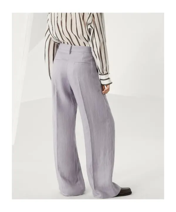 Brunello Cucinelli High-waist Pleated Trousers