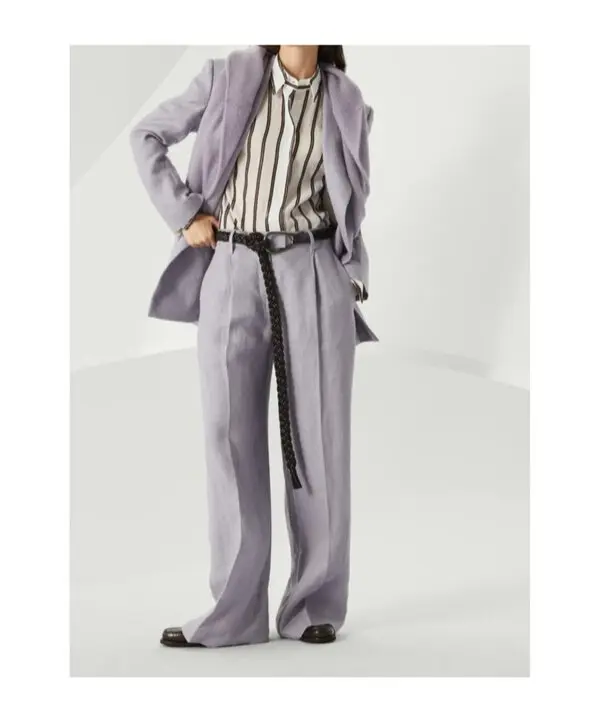 Brunello Cucinelli High-waist Pleated Trousers