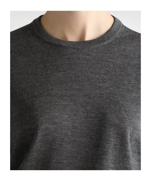 Dolce & Gabbana Crewneck Knit Pullover - Grey