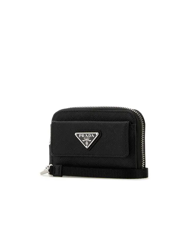Prada Triangle-logo Zipped Wallet